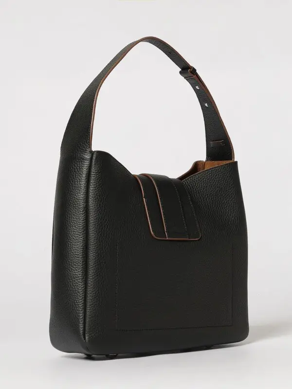 Hogan Trend Hammered Calfskin Shoulder Bag