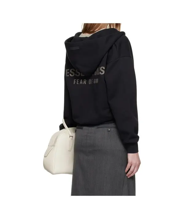 Fear Of God Metallic Logo Zipped Hoodie