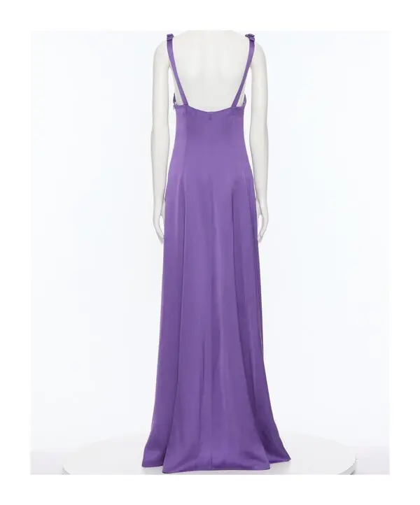 Valentino Garavani Spaghetti Strap Lace Detail Dress