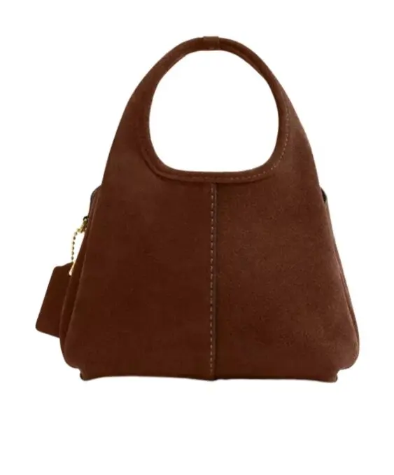 COACH Chain Leather Tote Bag