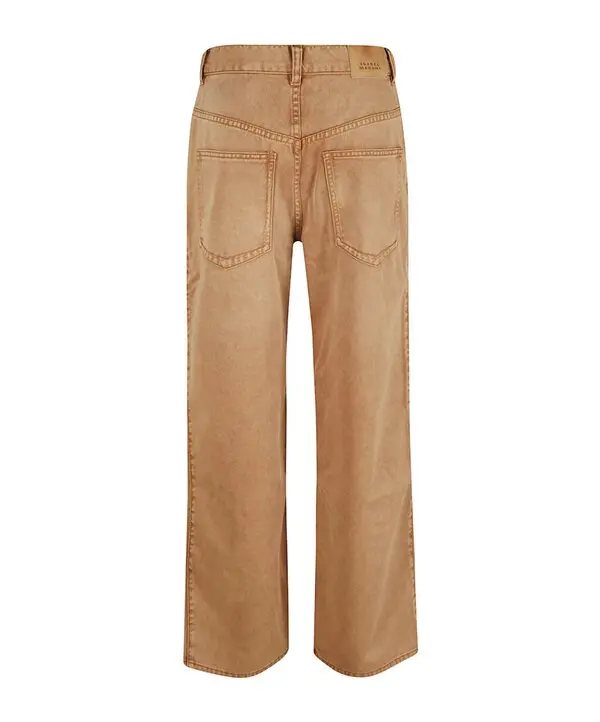 Isabel Marant Étoile Wide-leg Wool And Cashmere Blend Trousers
