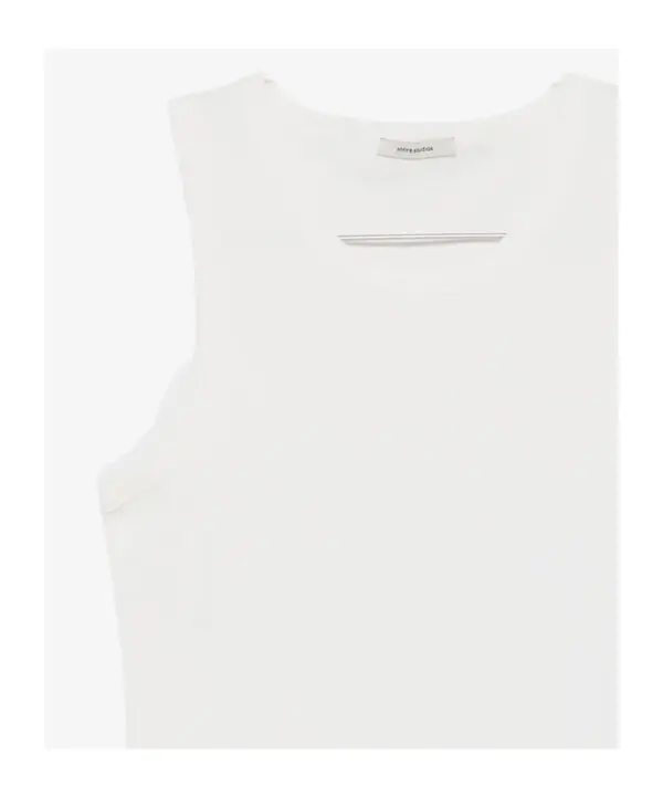 ENTIRE STUDIOS Ribbed-knit Tank Top