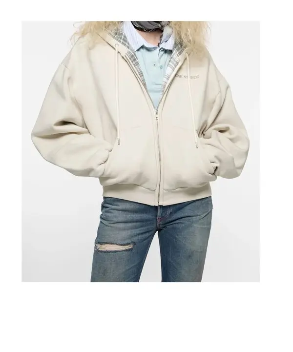 Acne Studios Fleece Hoodie With Logo