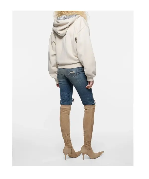 Acne Studios Fleece Hoodie With Logo