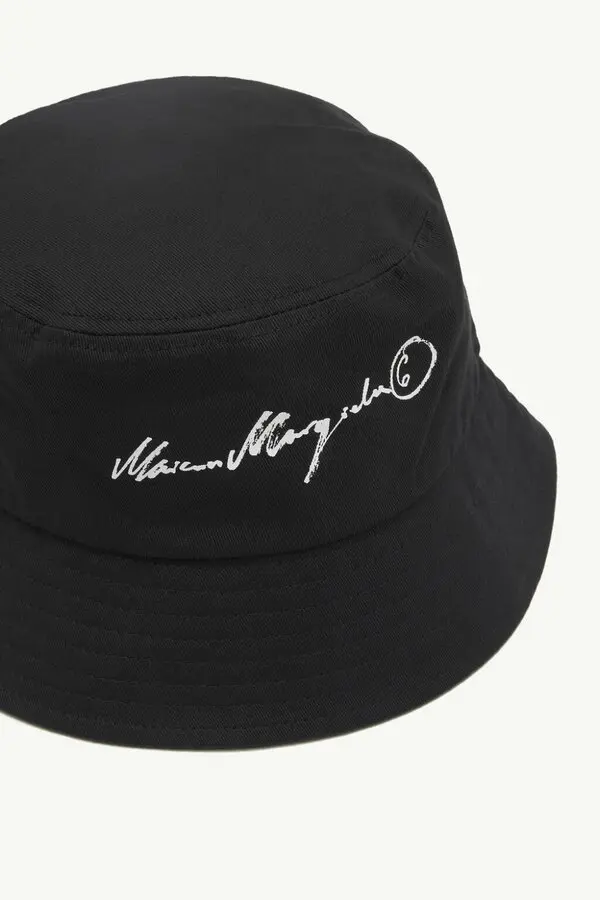 MAISON MARGIELA Cotton Bucket Hat