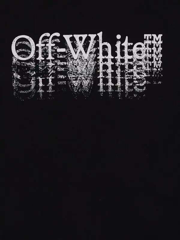 Off-White Big Bookish Stamp" Short Sleeve Tee