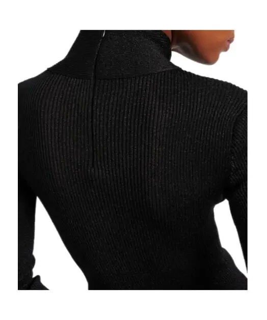 Valentino Garavani Cut-out Lamé Sweater