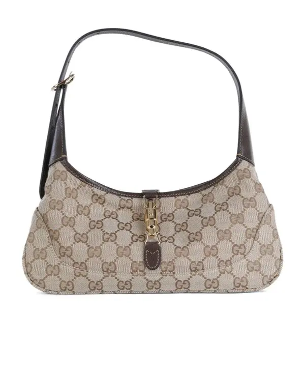 Gucci Jackie Slim Small Shoulder Bag - Sand