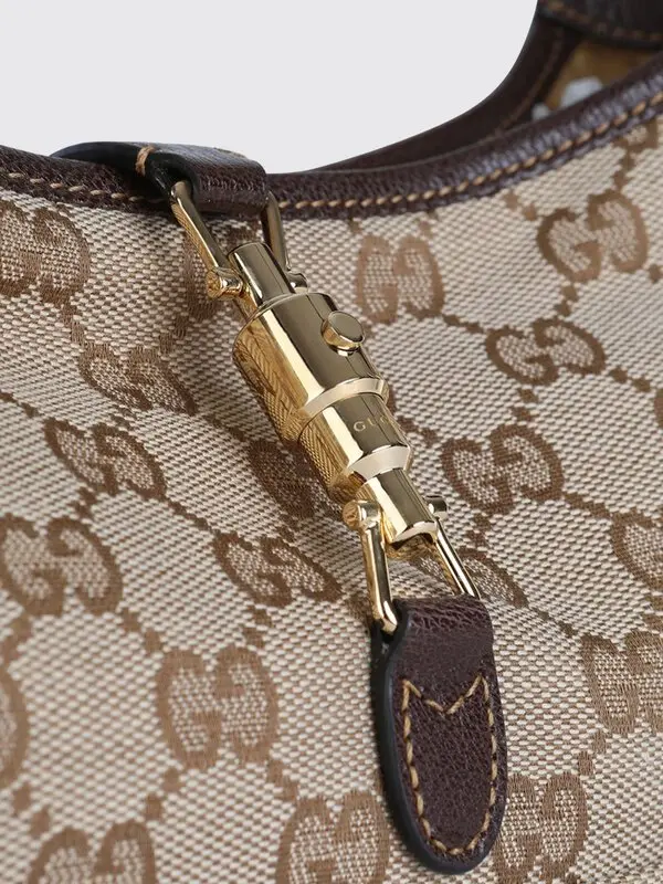Gucci Jackie Slim Small Shoulder Bag - Sand