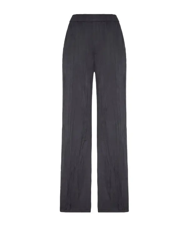 COURREGES Wide-leg Crinkled Trousers