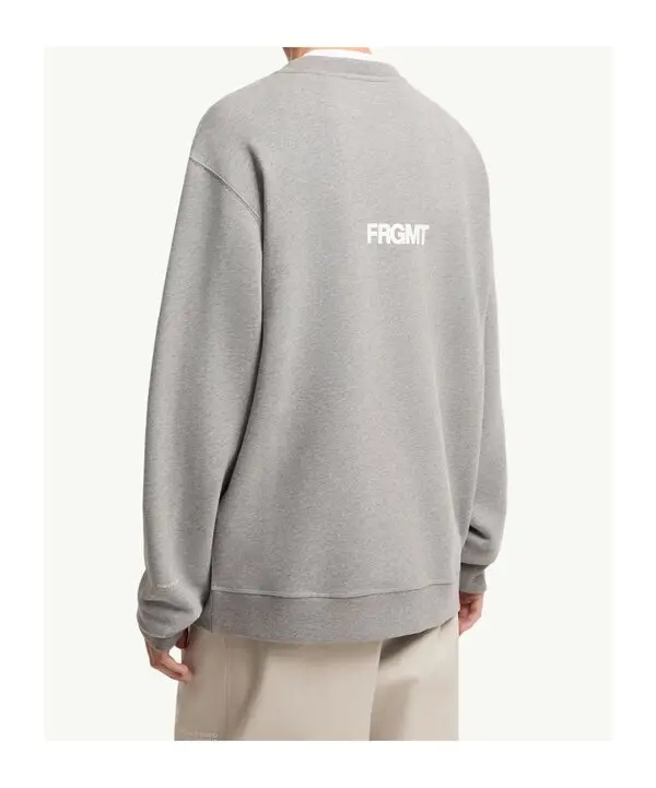 Moncler X Fragment Dog Print Cotton Sweatshirt