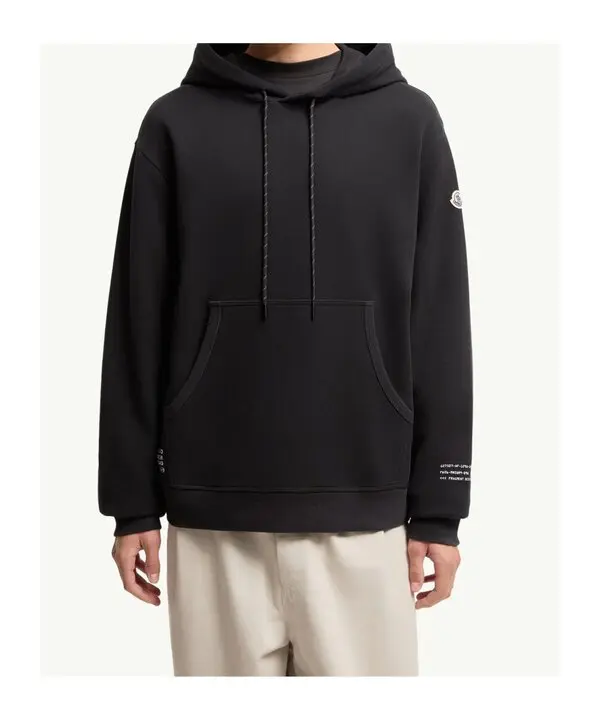 Moncler X Fragment Logo Cotton Hoodie