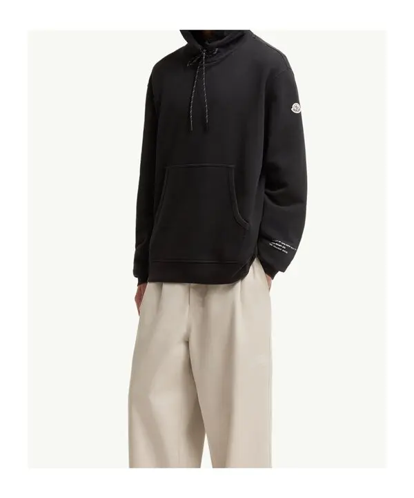 Moncler X Fragment Logo Cotton Hoodie