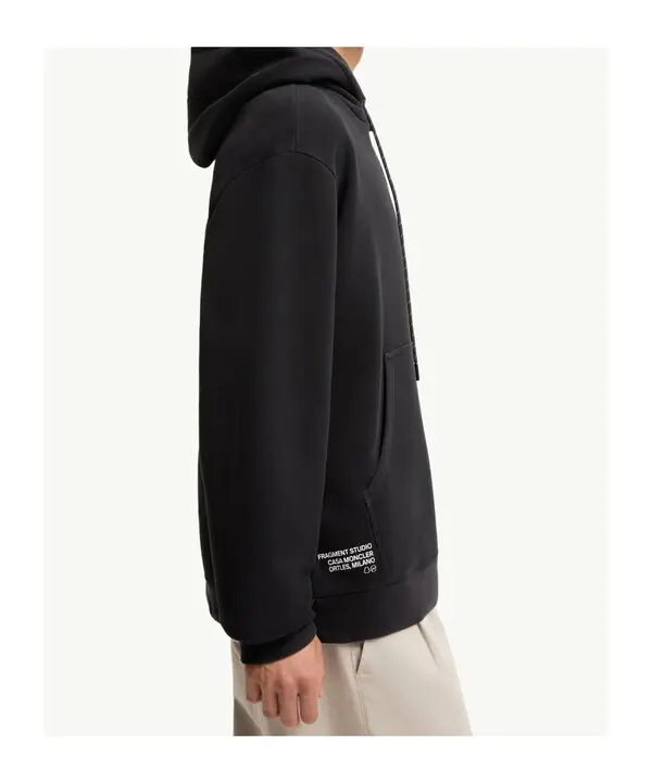 Moncler X Fragment Logo Cotton Hoodie