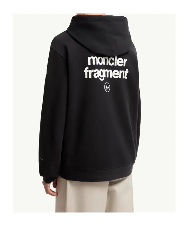 Moncler X Fragment Logo Cotton Hoodie