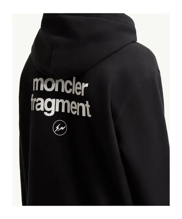 Moncler X Fragment Logo Cotton Hoodie