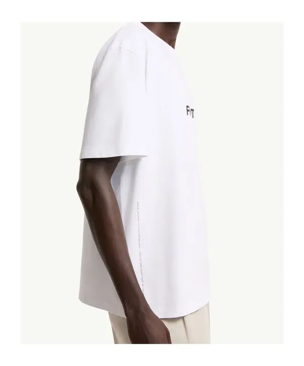 Moncler X Fragment Dog Print Cotton T-shirt