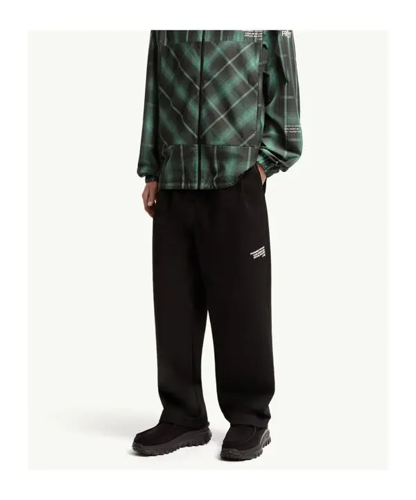 Moncler X Fragment Cotton Gabardine Pleated Trousers