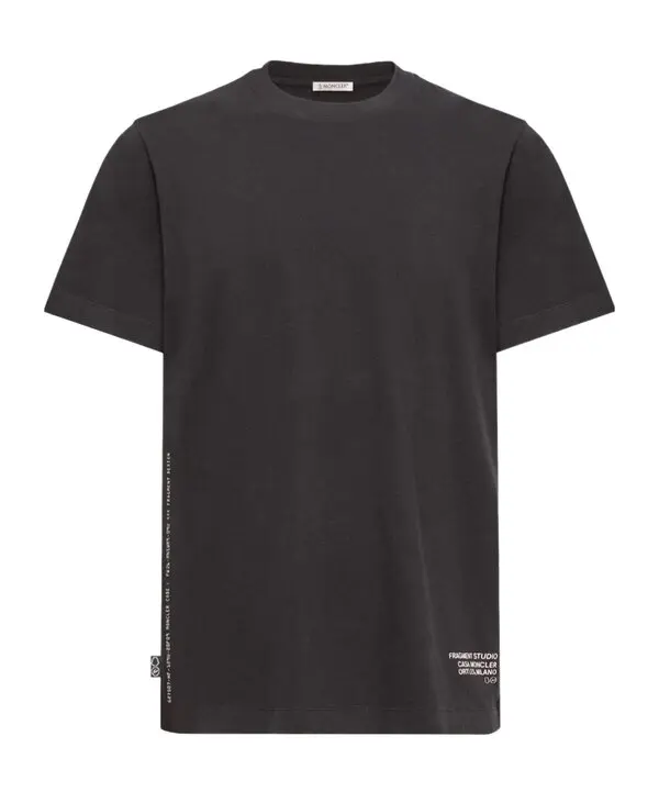 Moncler X Fragment Logo Cotton T-shirt