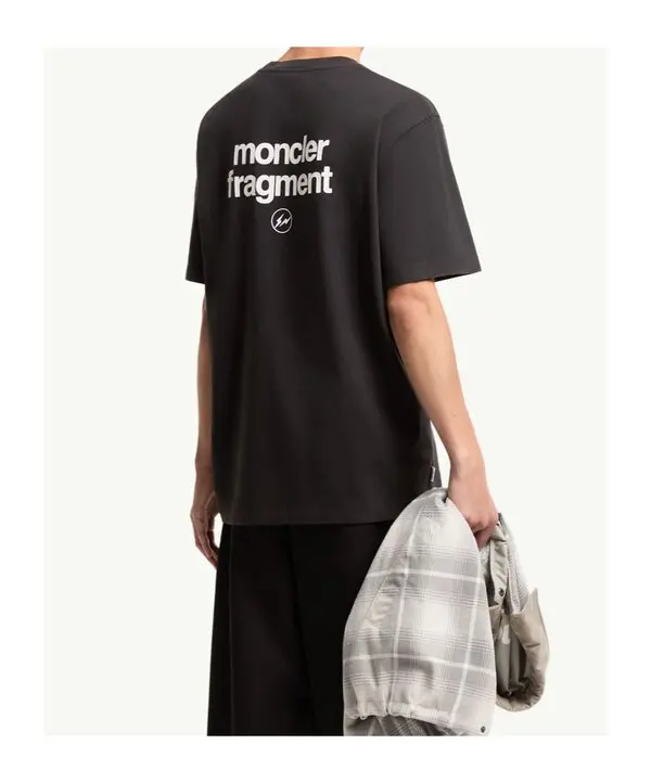 Moncler X Fragment Logo Cotton T-shirt