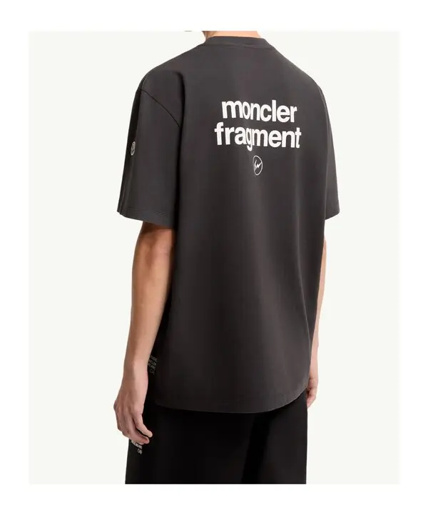 Moncler X Fragment Logo Cotton T-shirt