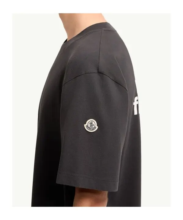 Moncler X Fragment Logo Cotton T-shirt