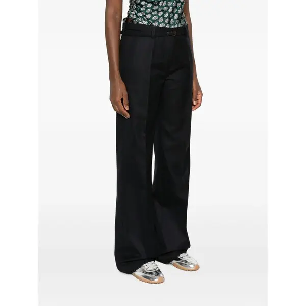 Dries Van Noten Wide-leg Pinstripe Trousers
