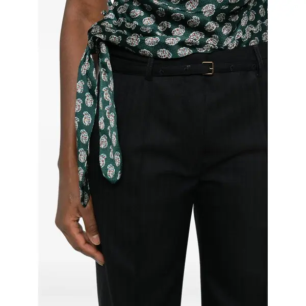 Dries Van Noten Wide-leg Pinstripe Trousers