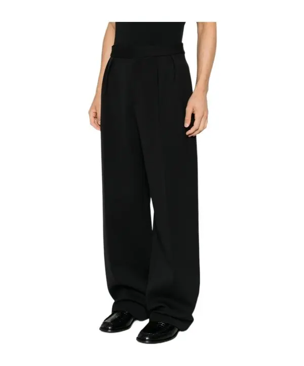 Jacquemus Pleated Wide-leg Trousers