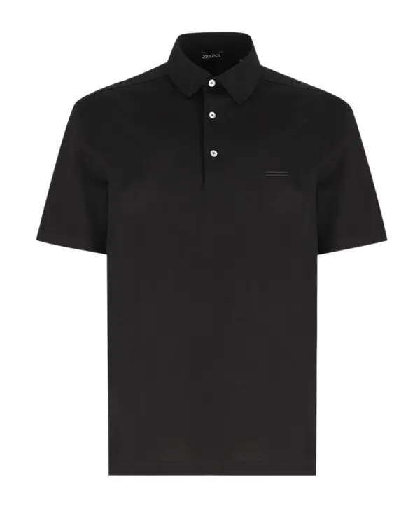 Zegna Short-sleeve Piqué Polo Shirt