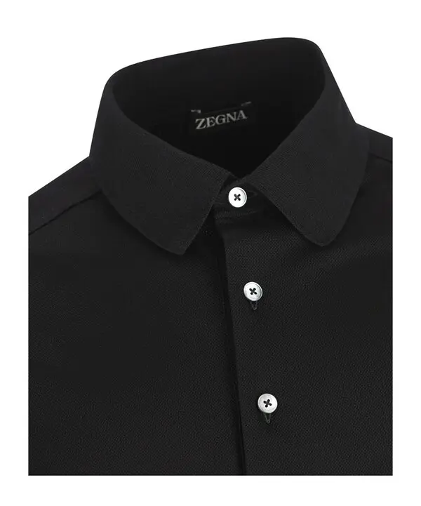 Zegna Short-sleeve Piqué Polo Shirt