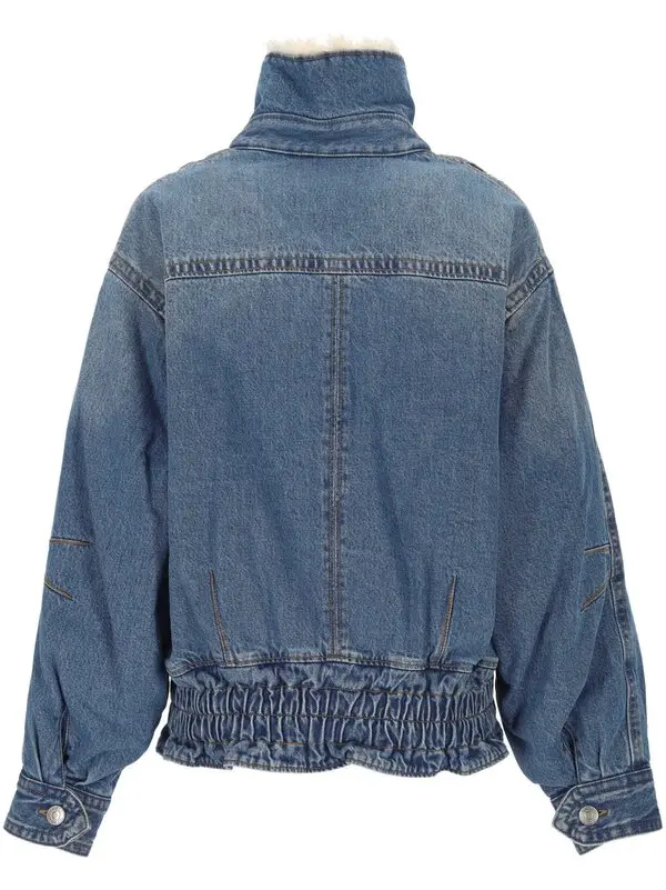 Isabel Marant Étoile Valineo Shearling Denim Jacket