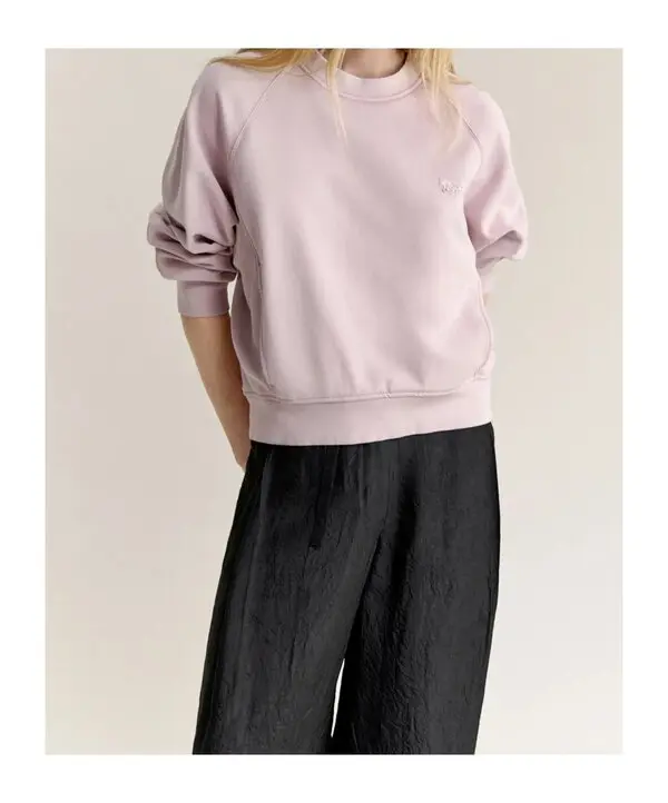 Maison Kitsuné Baby Fox Faded Open Pocket Sweatshirt