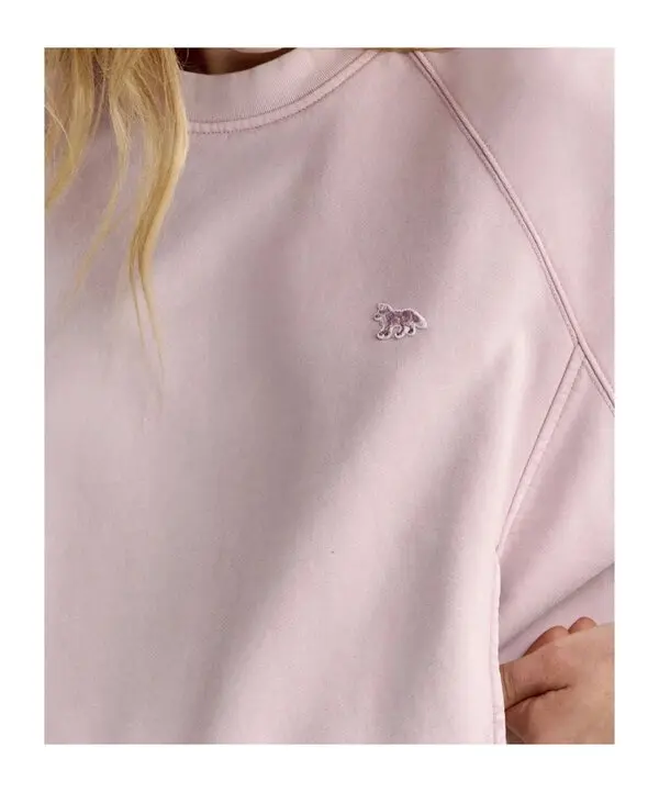 Maison Kitsuné Baby Fox Faded Open Pocket Sweatshirt