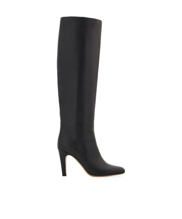 FERRAGAMO Knee High Boot - Black