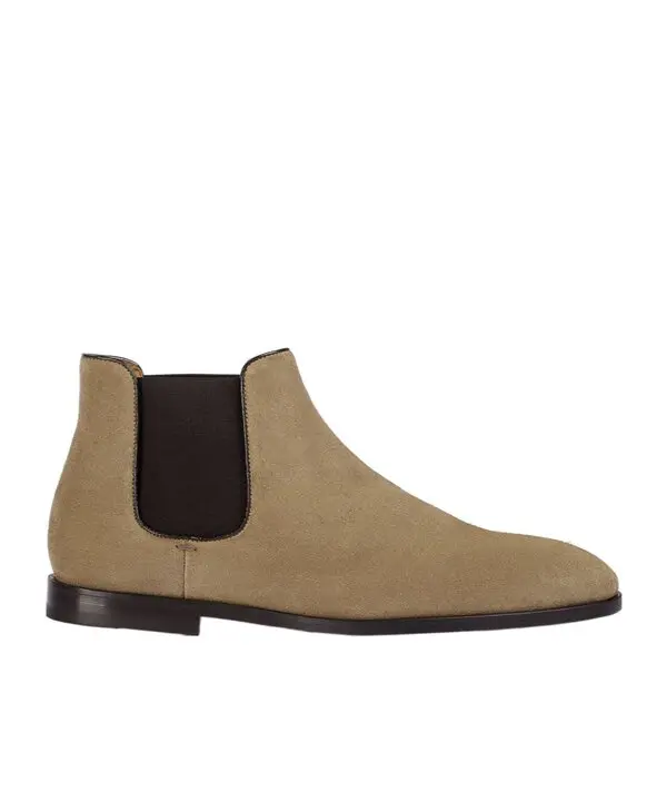 DOUCAL'S Suede Chelsea Boots - Cocoa