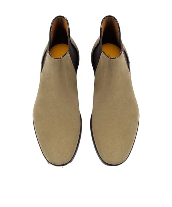 DOUCAL'S Suede Chelsea Boots - Cocoa
