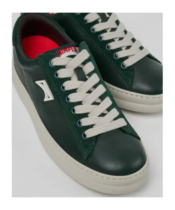 Camper Leather And Nubuck Lace-up Sneakers