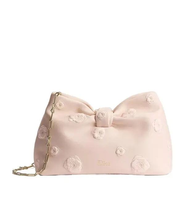Dior Embroidered Lambskin Bag - No