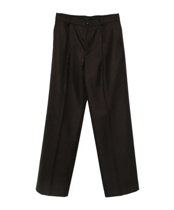 Dries Van Noten Button-detail Casual Trousers