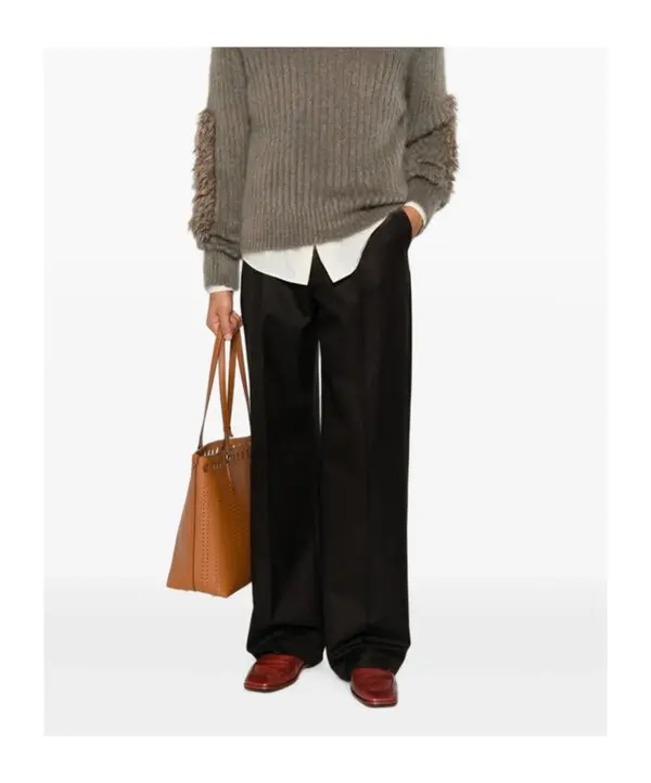 Dries Van Noten Button-detail Casual Trousers