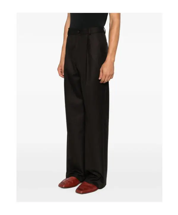 Dries Van Noten Button-detail Casual Trousers