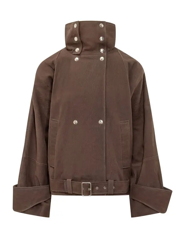 IRO PARIS Melior Jacket - Coffee Bean