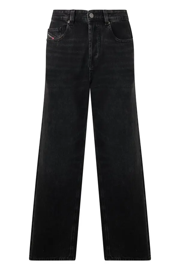 DIESEL® Wide-leg Denim Pants