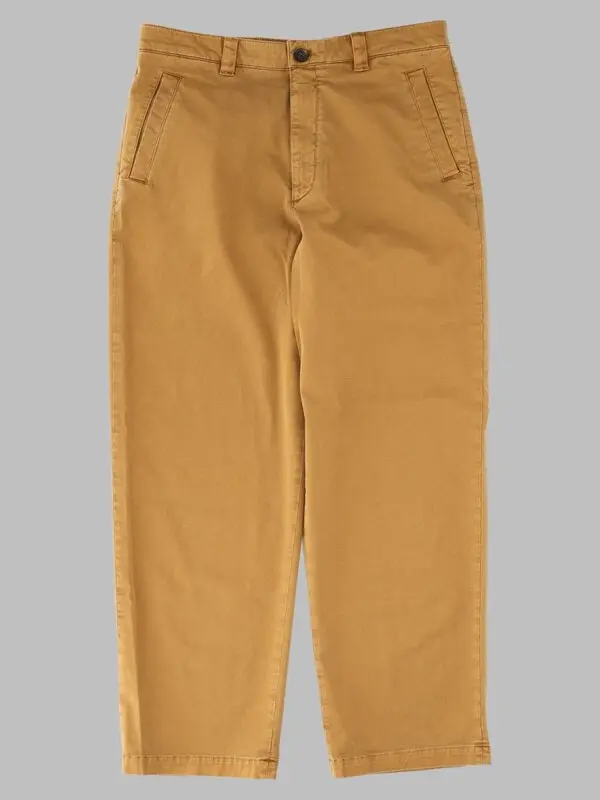 Paul Smith Organic Cotton Stretch Tailored Trousers - Brown