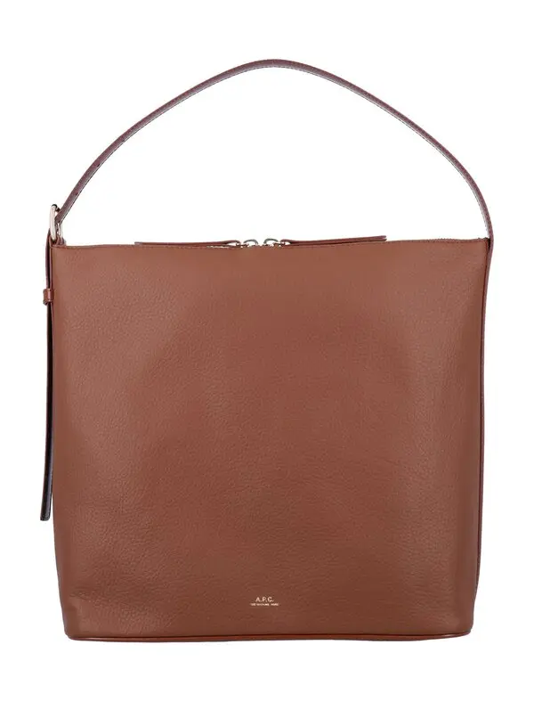 A.p.c. Vera Shoulder Bag - Brown