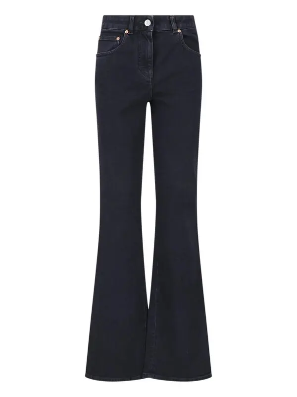 Balmain High-rise Flared Jeans - Black