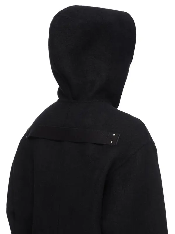 Rick Owens Cashmere Hooded Jacket