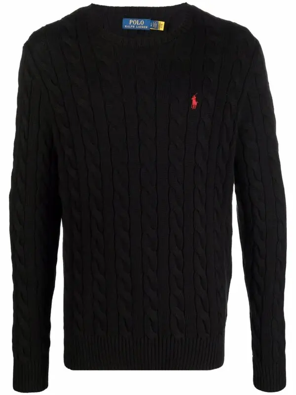 Polo Ralph Lauren Rib-knit Crewneck Sweatshirt