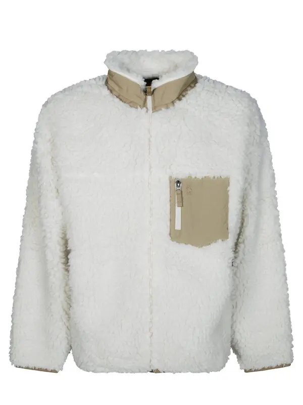 Polo Ralph Lauren Full-zip Knit Pullover - Beige